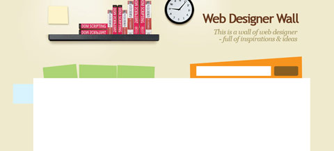 Design Process of WDW - Web Designer Wall